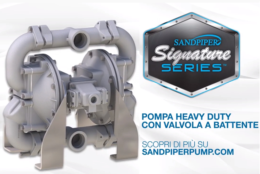 Pompe Sand Piper con valvole a flap – Serie HDF – Asco Pompe